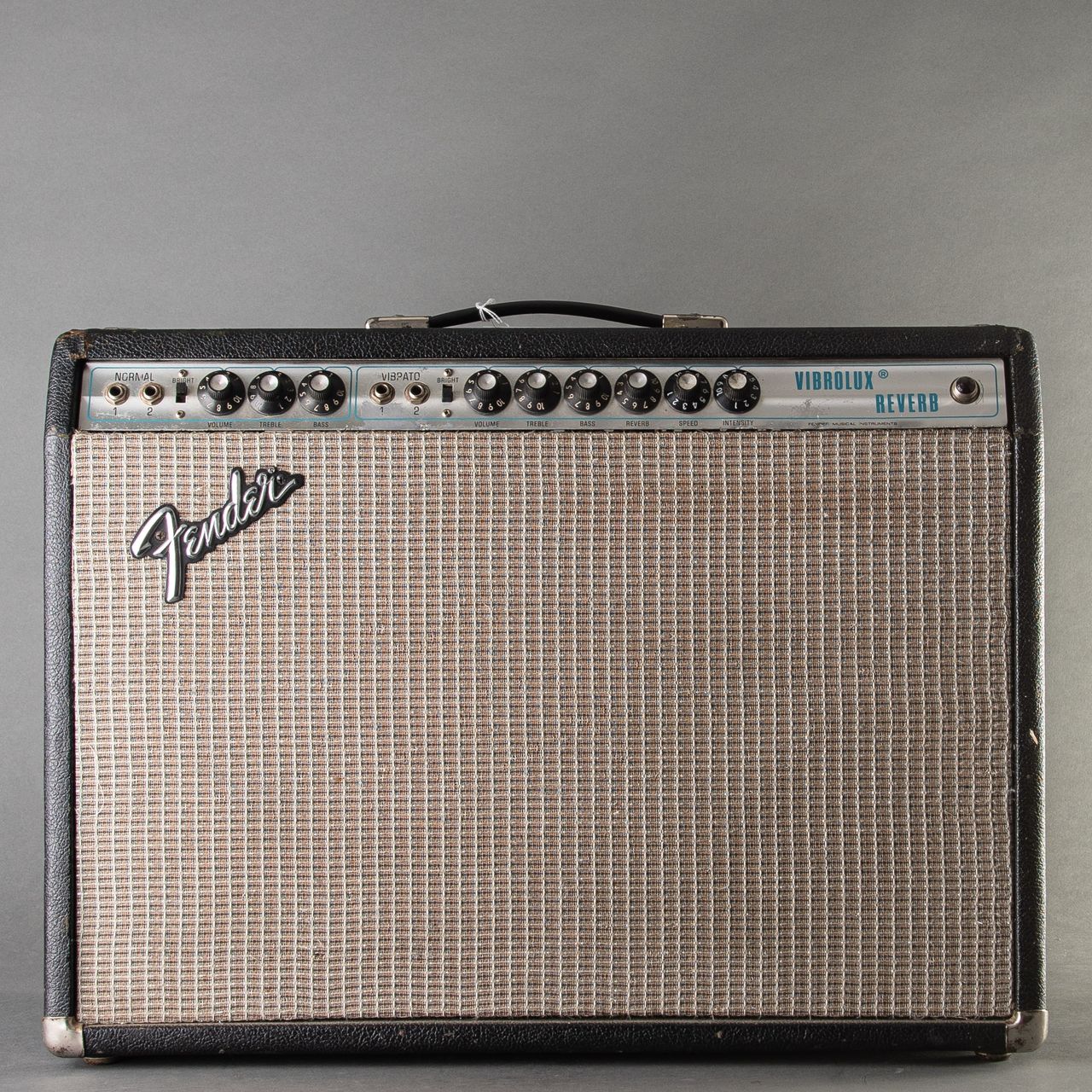 Carter Vintage - Fender Vibrolux Reverb 1974, Black Tolex | Carter ...