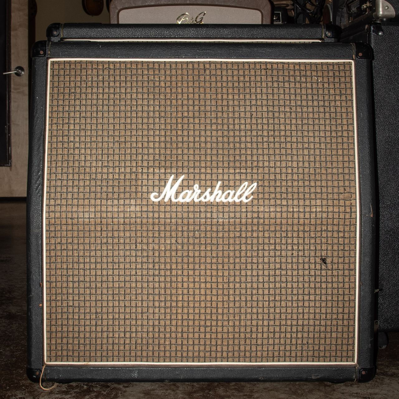 Marshall 1960A 4x12 Slant Cabinet 1974, Black | Carter Vintage Guitars